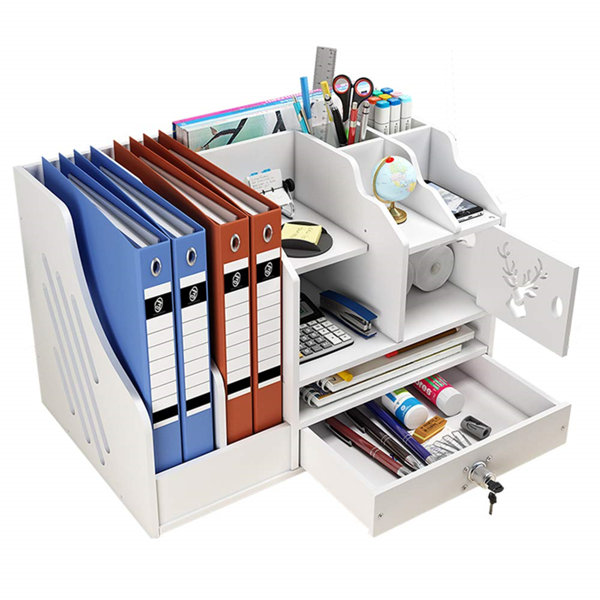 Ebern Designs Lenise Multipurpose Desk Organiser | Wayfair.co.uk